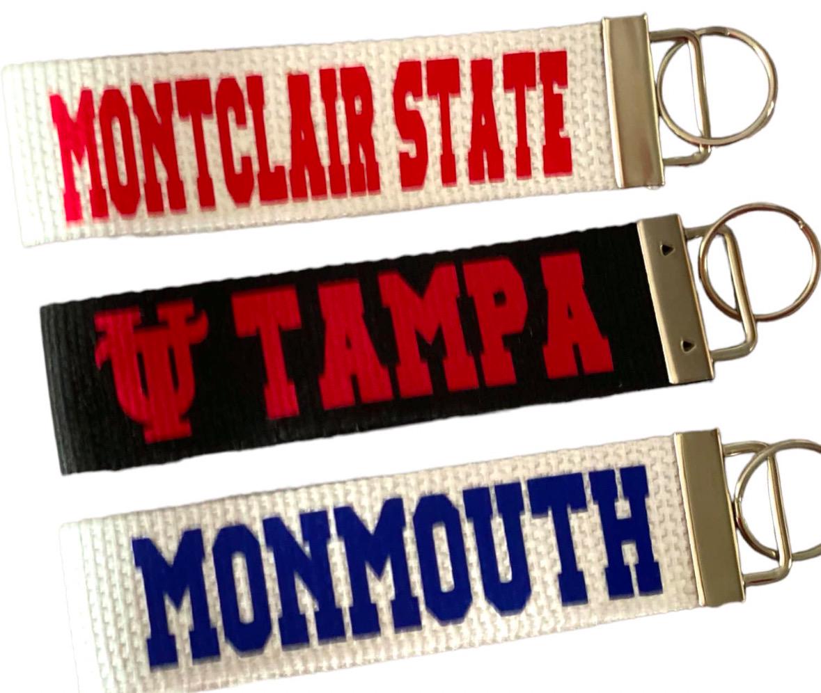 Custom Personalized Unisex Keychains. College Swag. College Gift ...