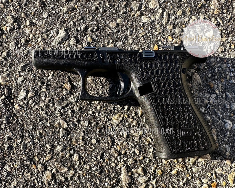 Glock 43x/g43patterns/glock Patterns/engraving File/svg File/laser ...