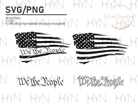 We the People Digital File/cutting File/printing - Etsy