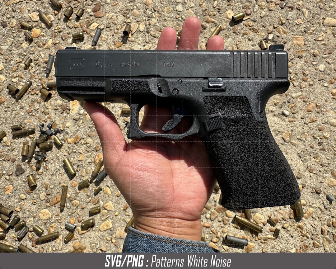 Glock Stippling File/white Noise Patterns/glock File/glock Stippling Patterns/firearms Engraving ...