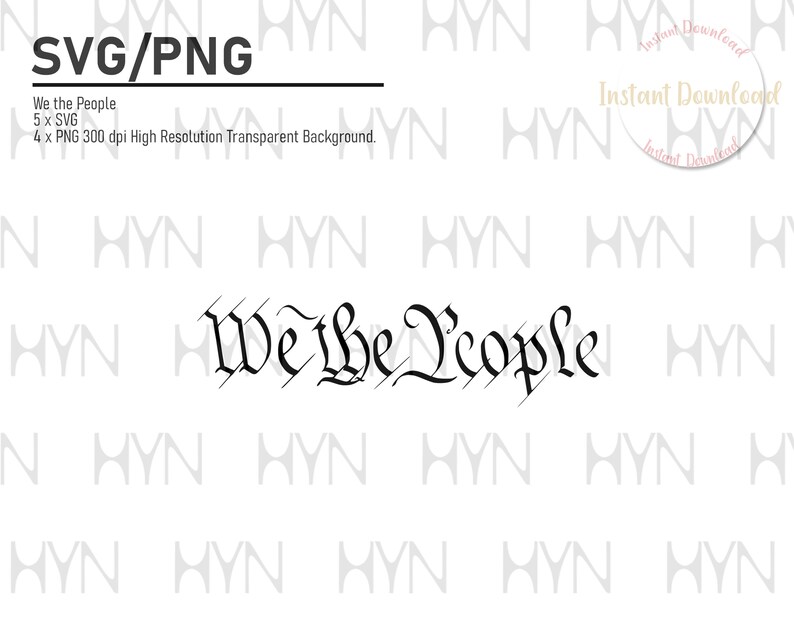 We the People Digital File/cutting File/printing File/svg/png/us Flag ...