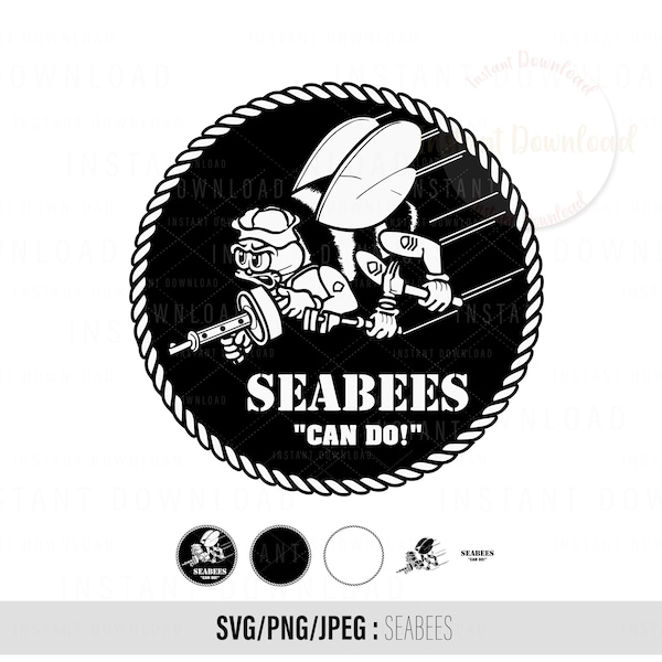 Seabees Digital File - Etsy