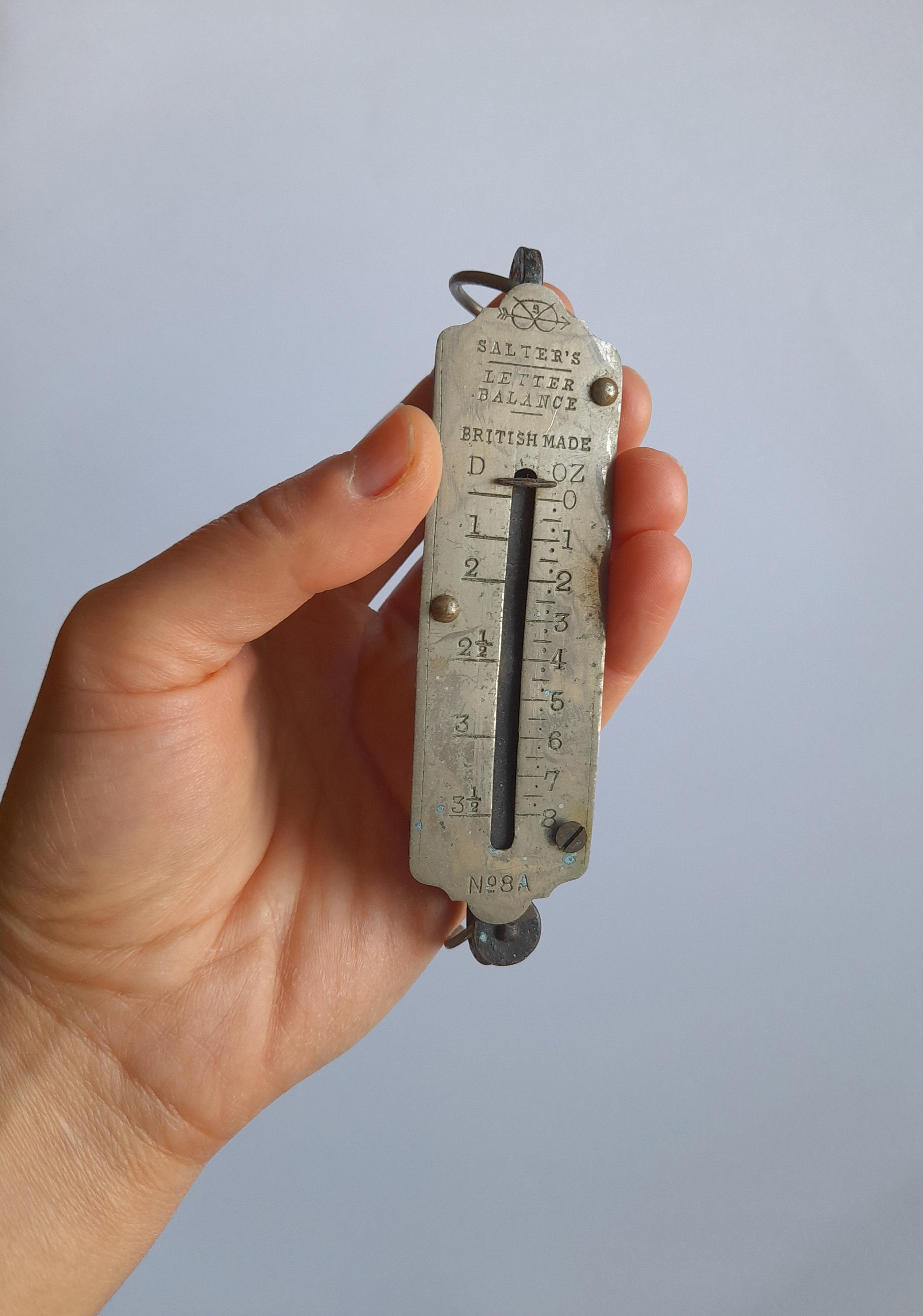 Est. 1940s British Made Salter Balance/hanging Letter Scales - Etsy
