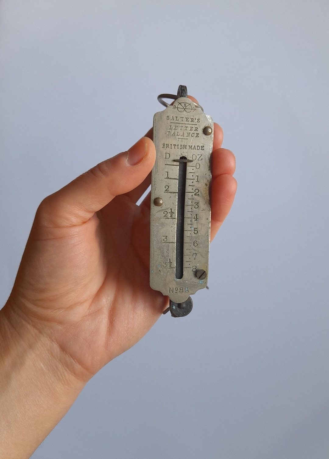 Est. 1940s British Made Salter Balance/hanging Letter Scales - Etsy