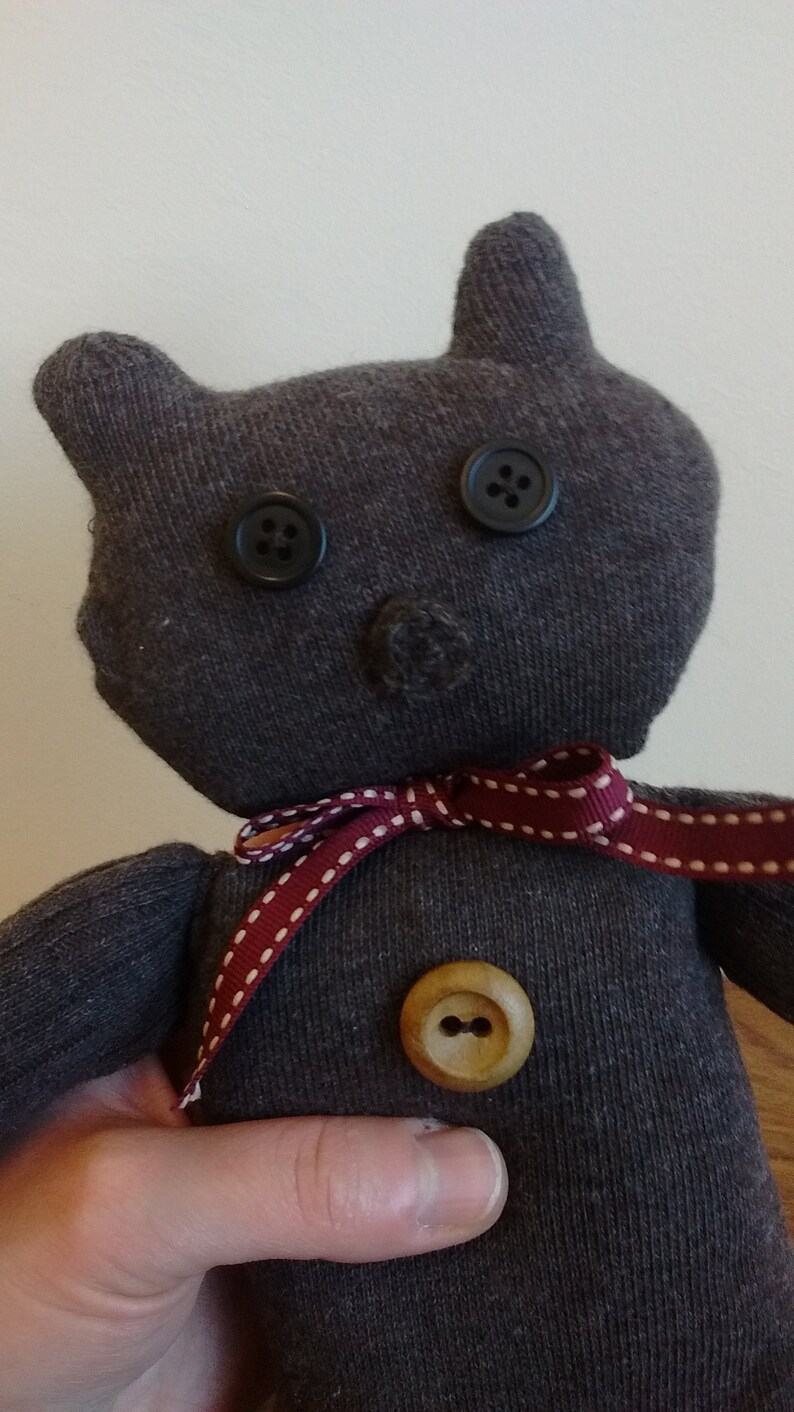 1940s Style Brown Sock Teddy - Etsy