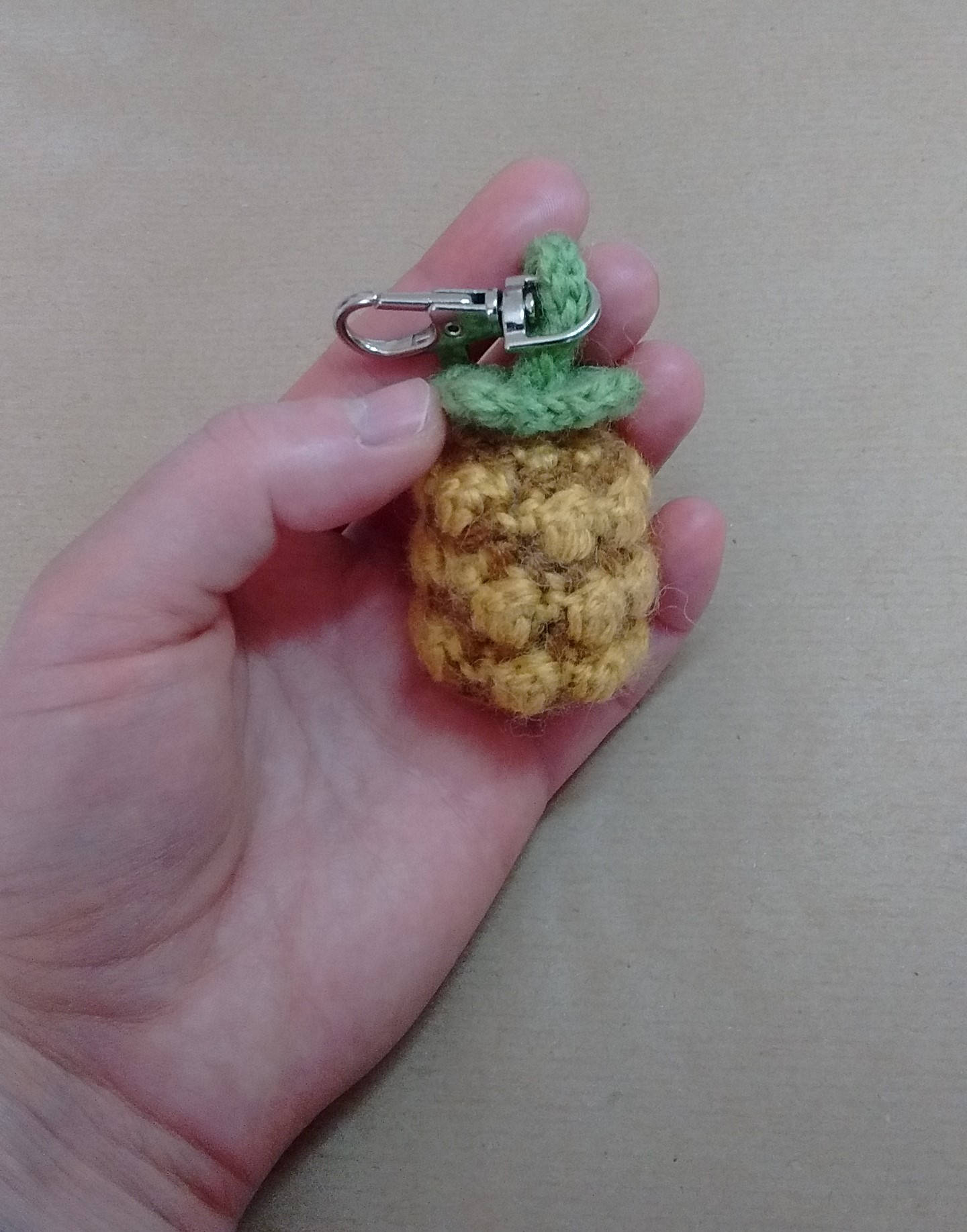 PINEAPPLE KEY RING Key Chain Fruit Lanyard Key Chain - Etsy