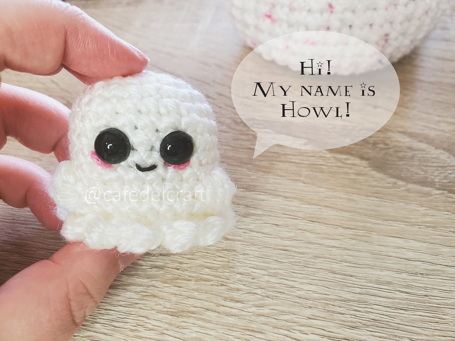 Howl the Littlest Ghost PDF Pattern - Etsy