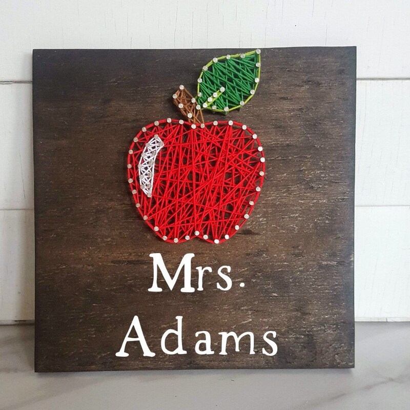 Teacher String Art - Etsy