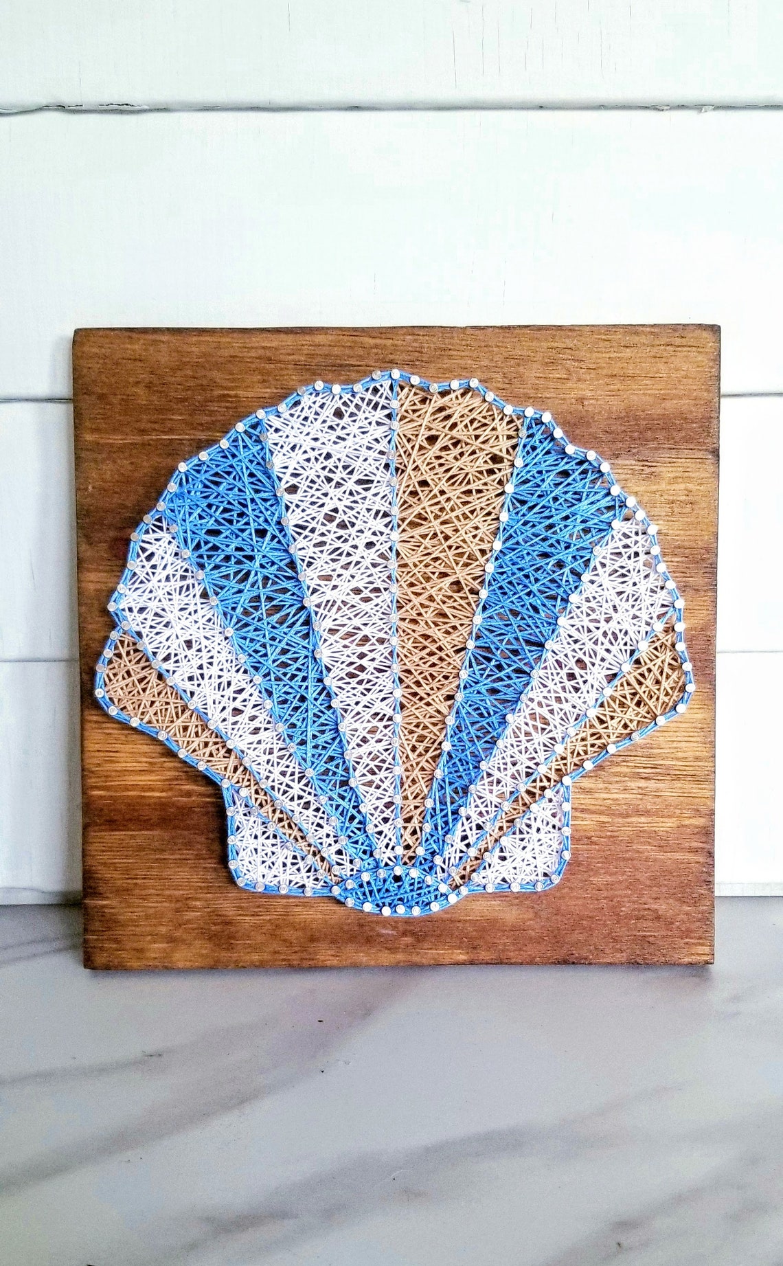 Beach String Art Beach Inspired Wall Decor Beach Wall Art - Etsy