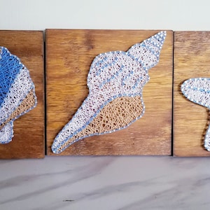 Beach String Art - Beach Inspired Wall Decor - Beach Wall Art - Beach ...