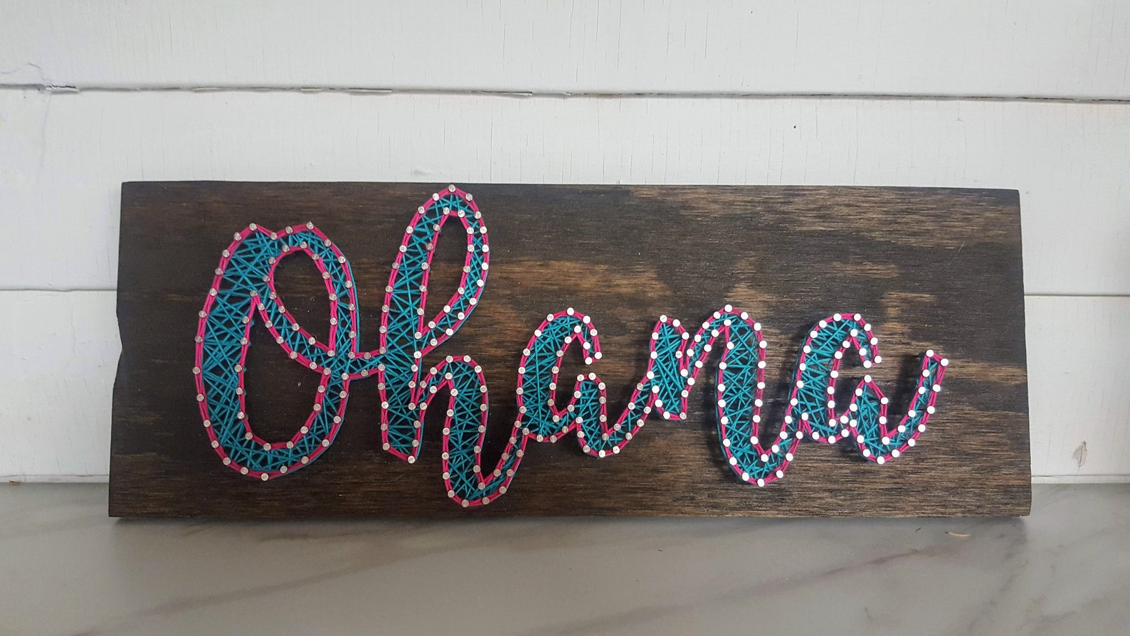 Ohana Ohana Sign Ohana String Art Family String Art | Etsy