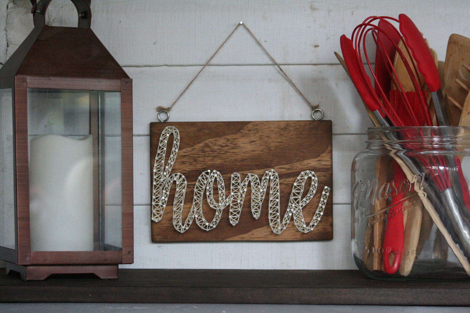 Home String Art Home Hanging Sign String Art Home Wall | Etsy