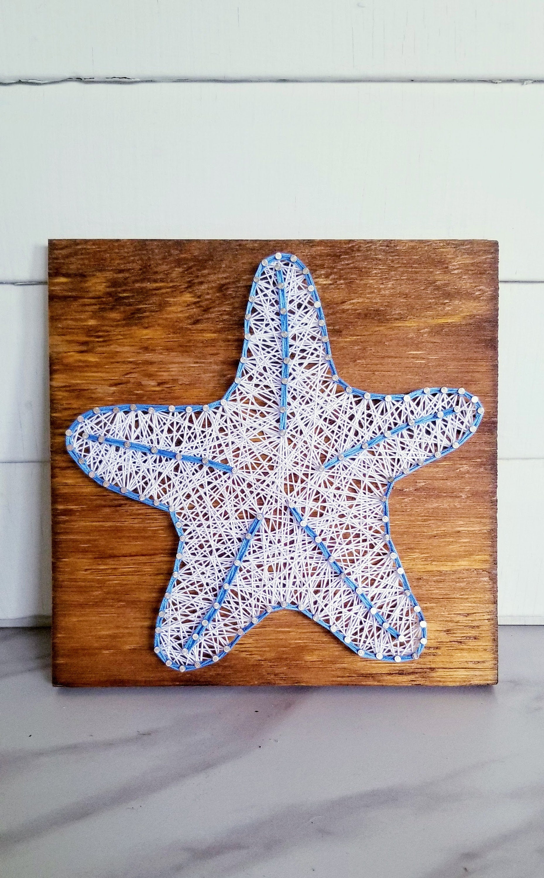 Beach String Art Beach Inspired Wall Decor Beach Wall Art - Etsy