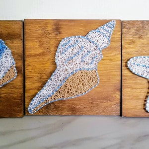 Beach String Art - Beach Inspired Wall Decor - Beach Wall Art - Beach ...