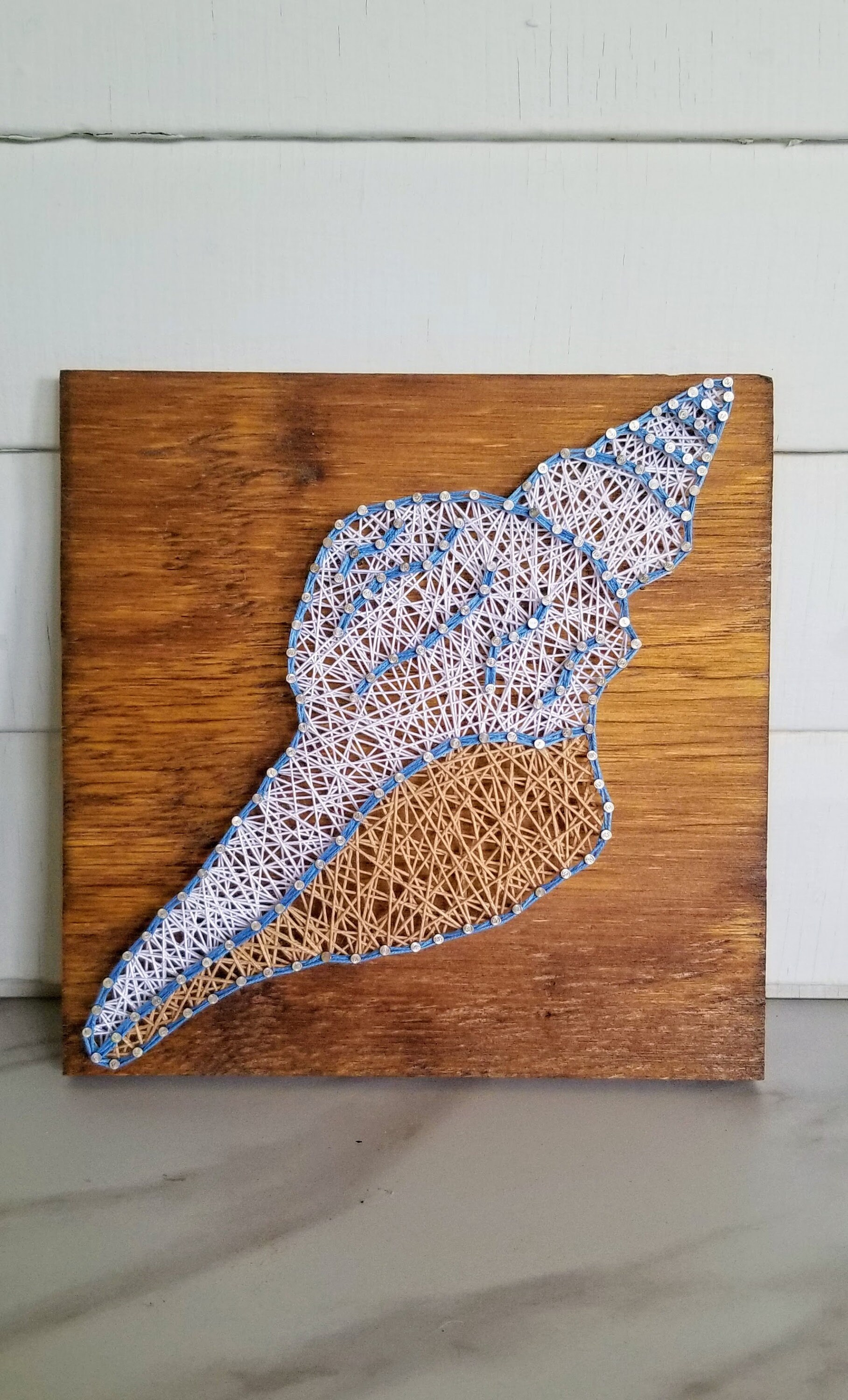 Beach String Art Beach Inspired Wall Decor Beach Wall Art - Etsy