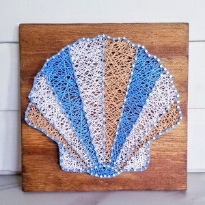 Beach String Art - Beach Inspired Wall Decor - Beach Wall Art - Beach ...