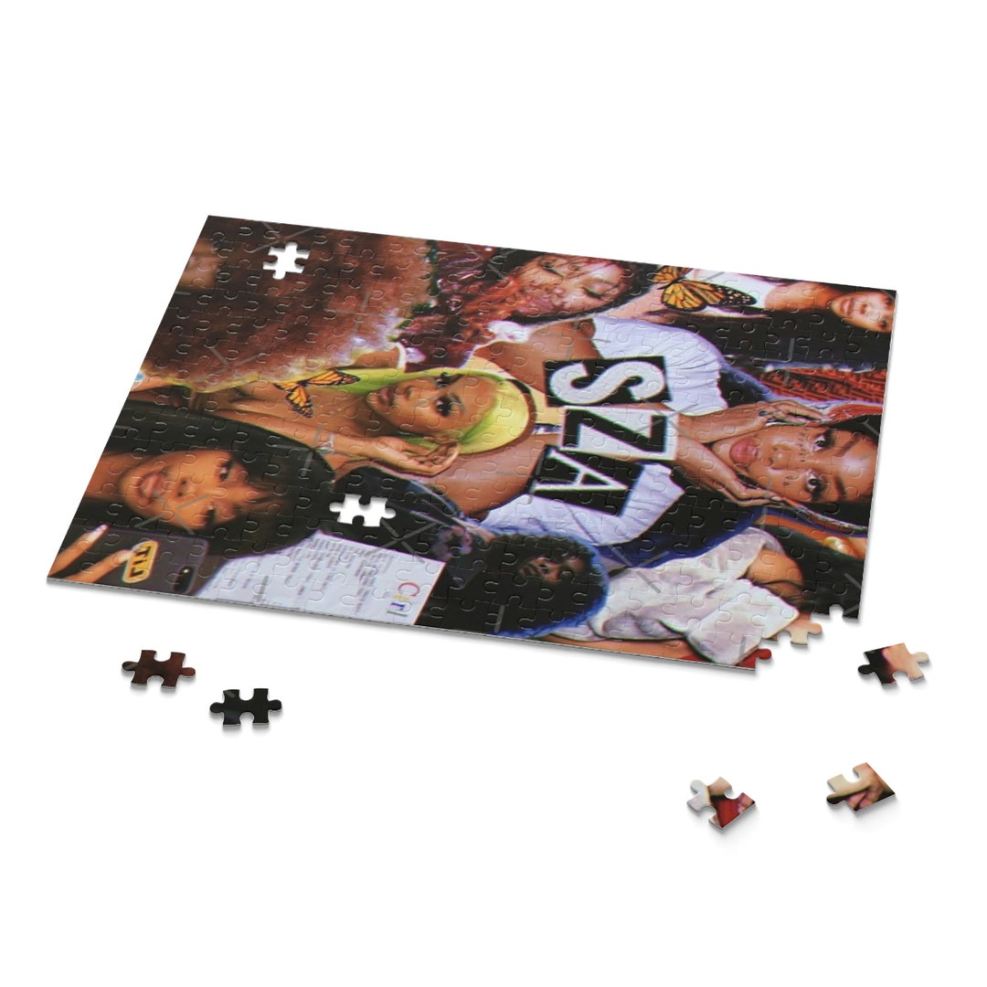 SZA Y2k Collage Puzzle 120 252 500-piece - Etsy