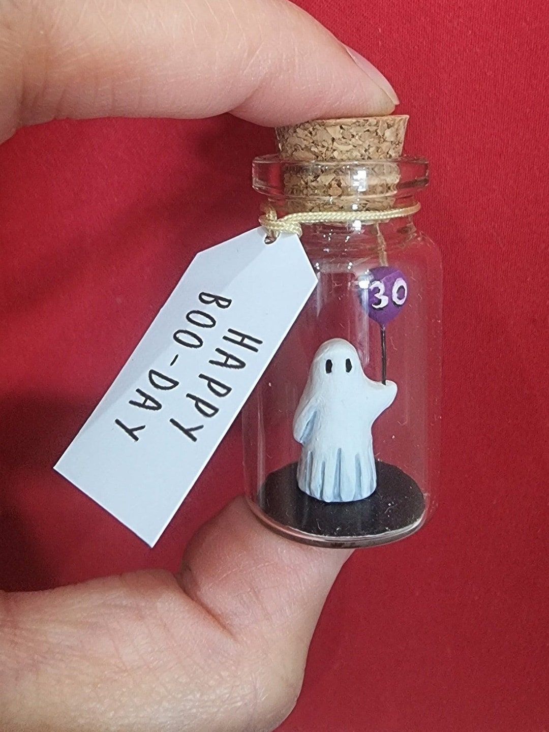 Customised Ghost Birthday, Custom Happy Booday, Spooky Birthday Gift ...