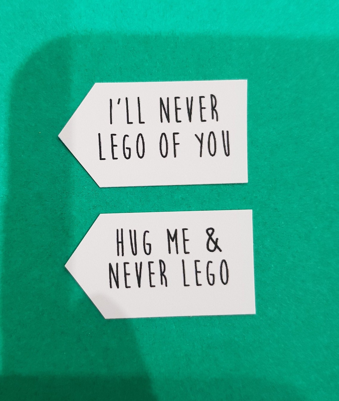 Never Lego hug and never lego lego gift for anniversary | Etsy