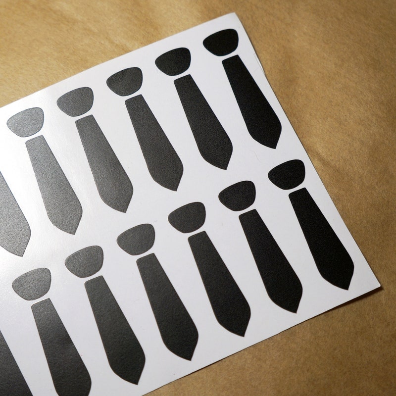 Boy Tie Stickers - Etsy