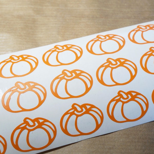 Pumpkin Decal - Etsy