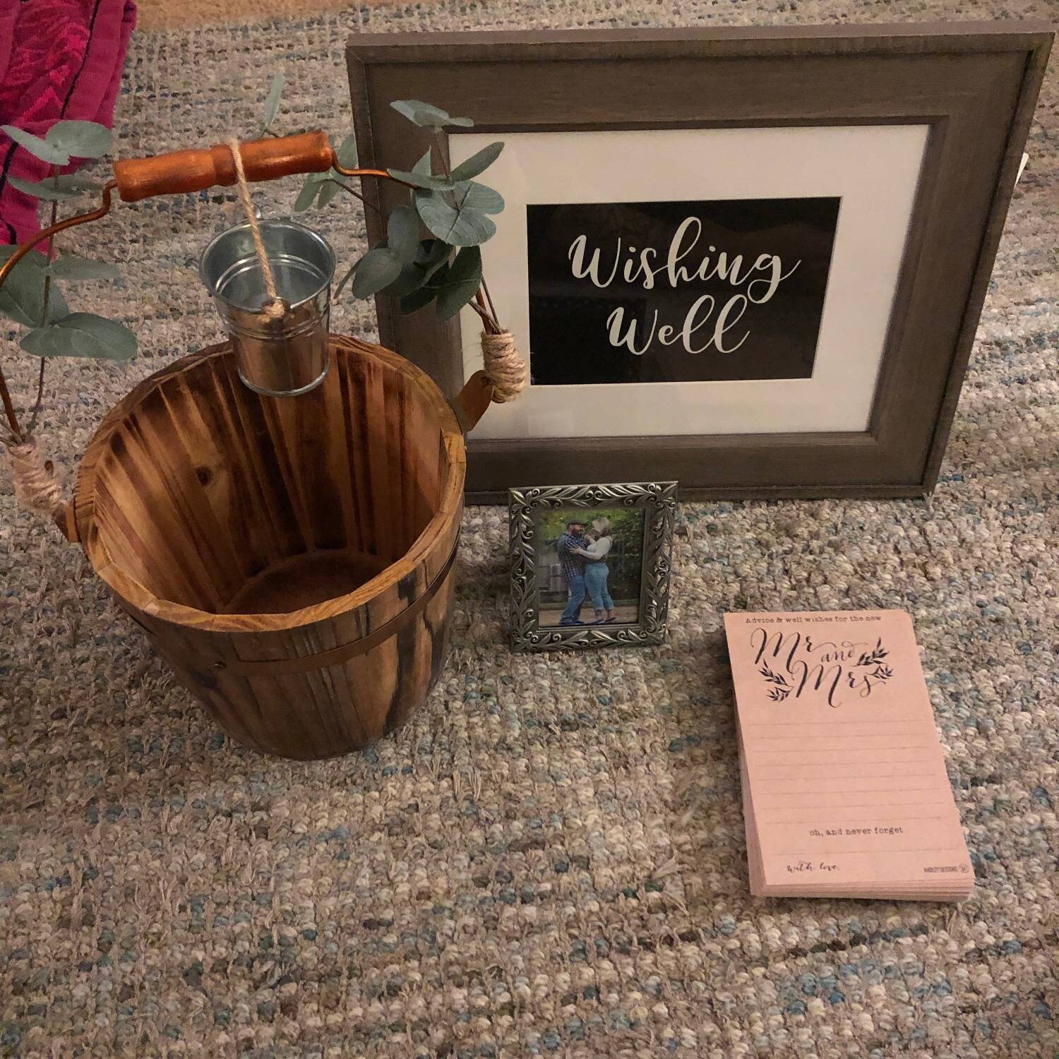 Wishing Well Vinyl Decal Cards Box Decal Reception Sign - Etsy