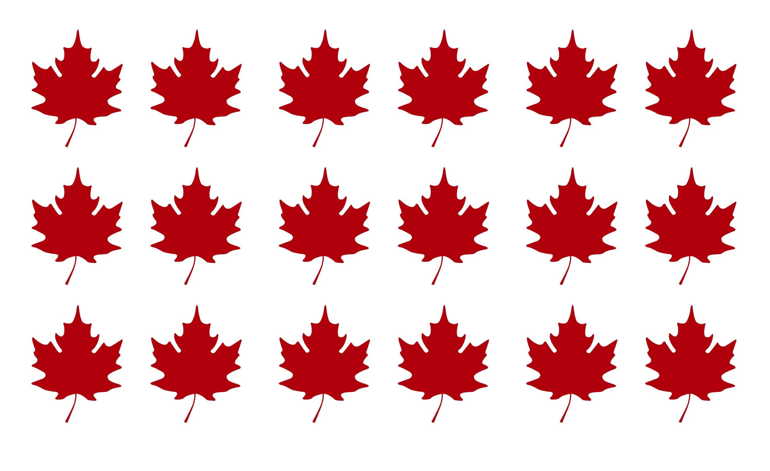 30 Maple Leaf Stickers, Maple Decal, Invitation Seals, Maple Leaf Party ...