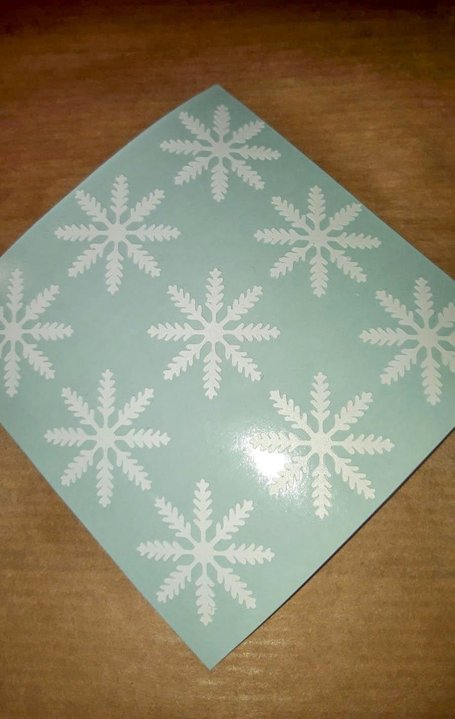 30 Winter Snowflake Stickers Holiday Stickers Christmas - Etsy
