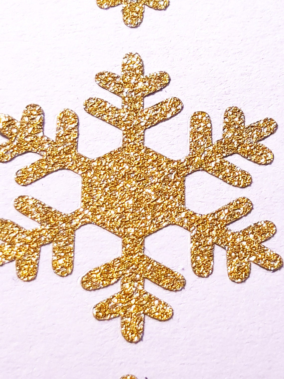 25 Glitter SNOWFLAKE Stickers Party Invitation Seal Christmas - Etsy