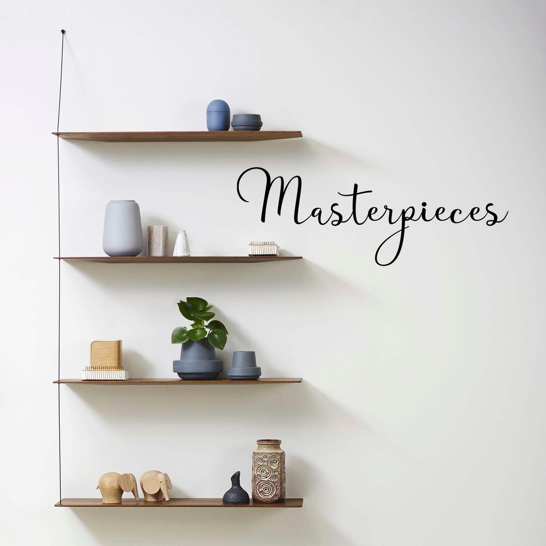 MASTERPIECES Vinyl Decal - Children Playroom Decal - Kids Masterpieces ...