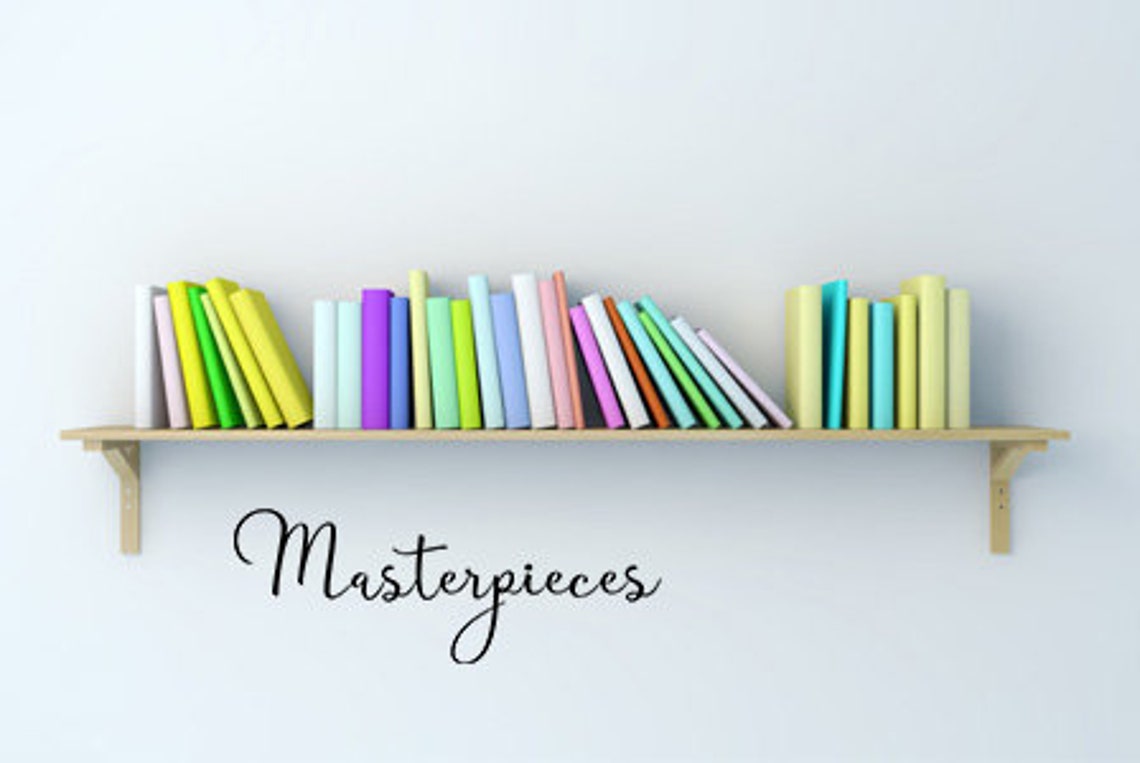 MASTERPIECES Vinyl Decal - Children Playroom Decal - Kids Masterpieces ...