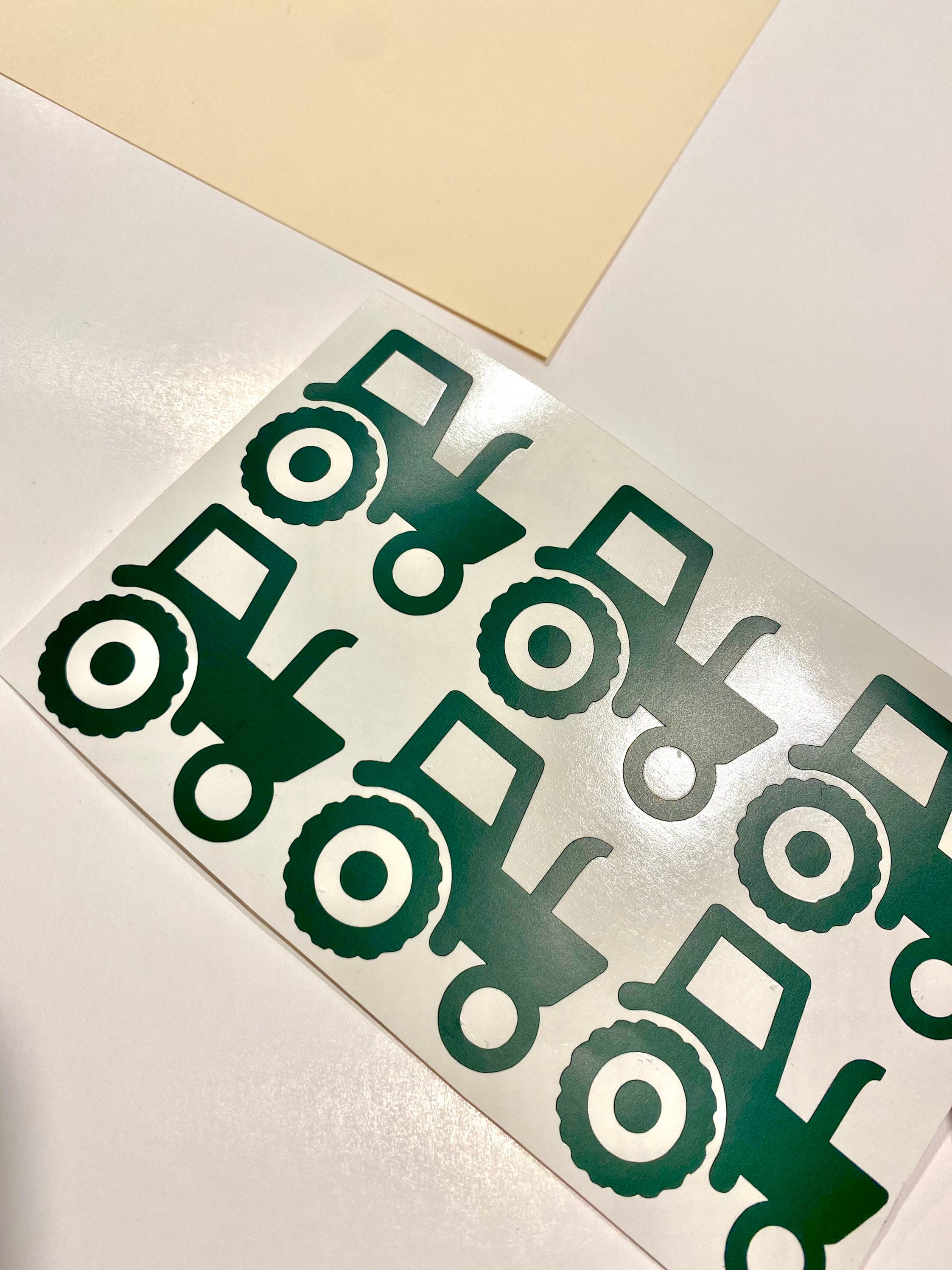 30 Tractor Stickers Farmer Nursery Decal Stickers Farmhouse - Etsy