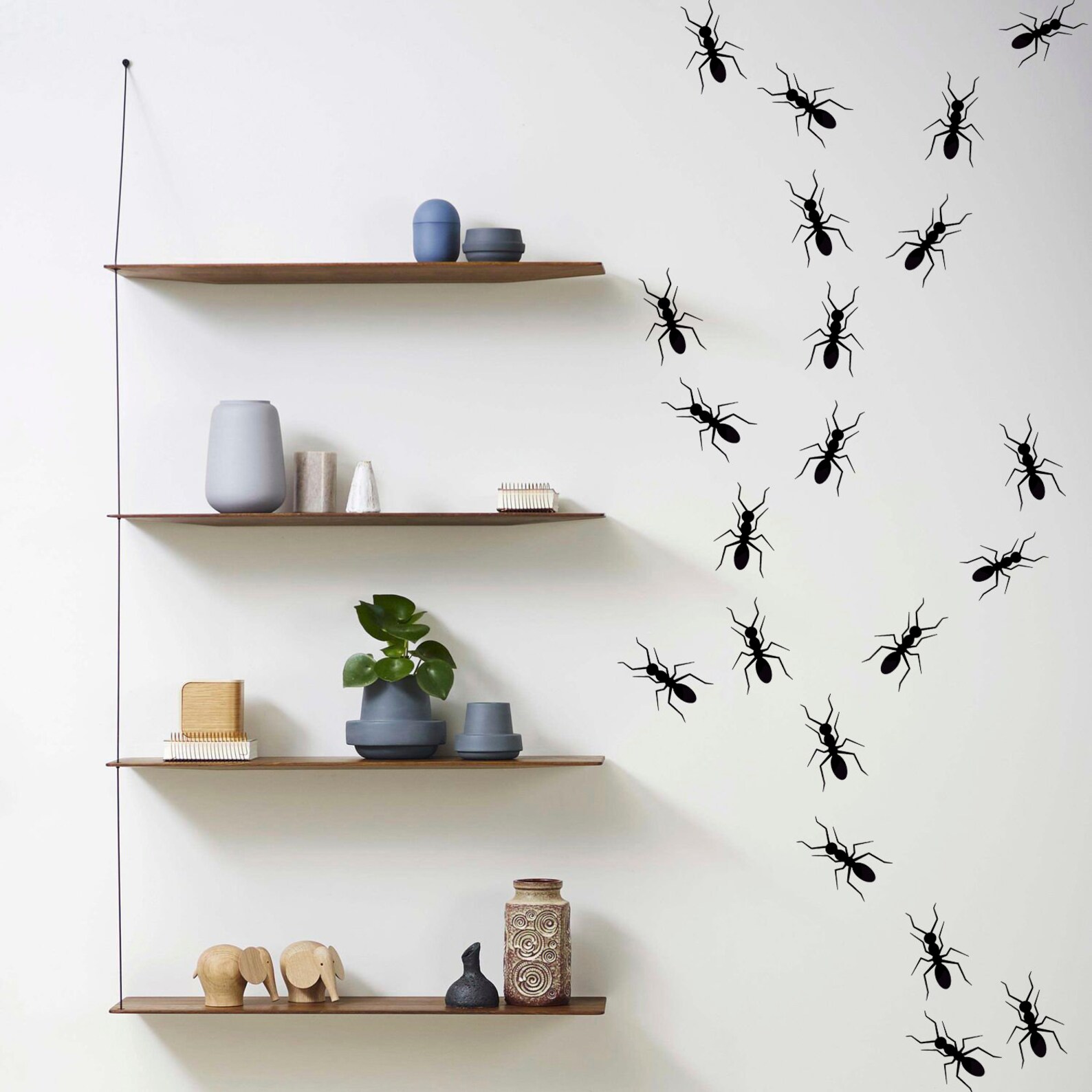 50 Ant Vinyl Decals Bug Wall Sticker Insect Stickers | Etsy