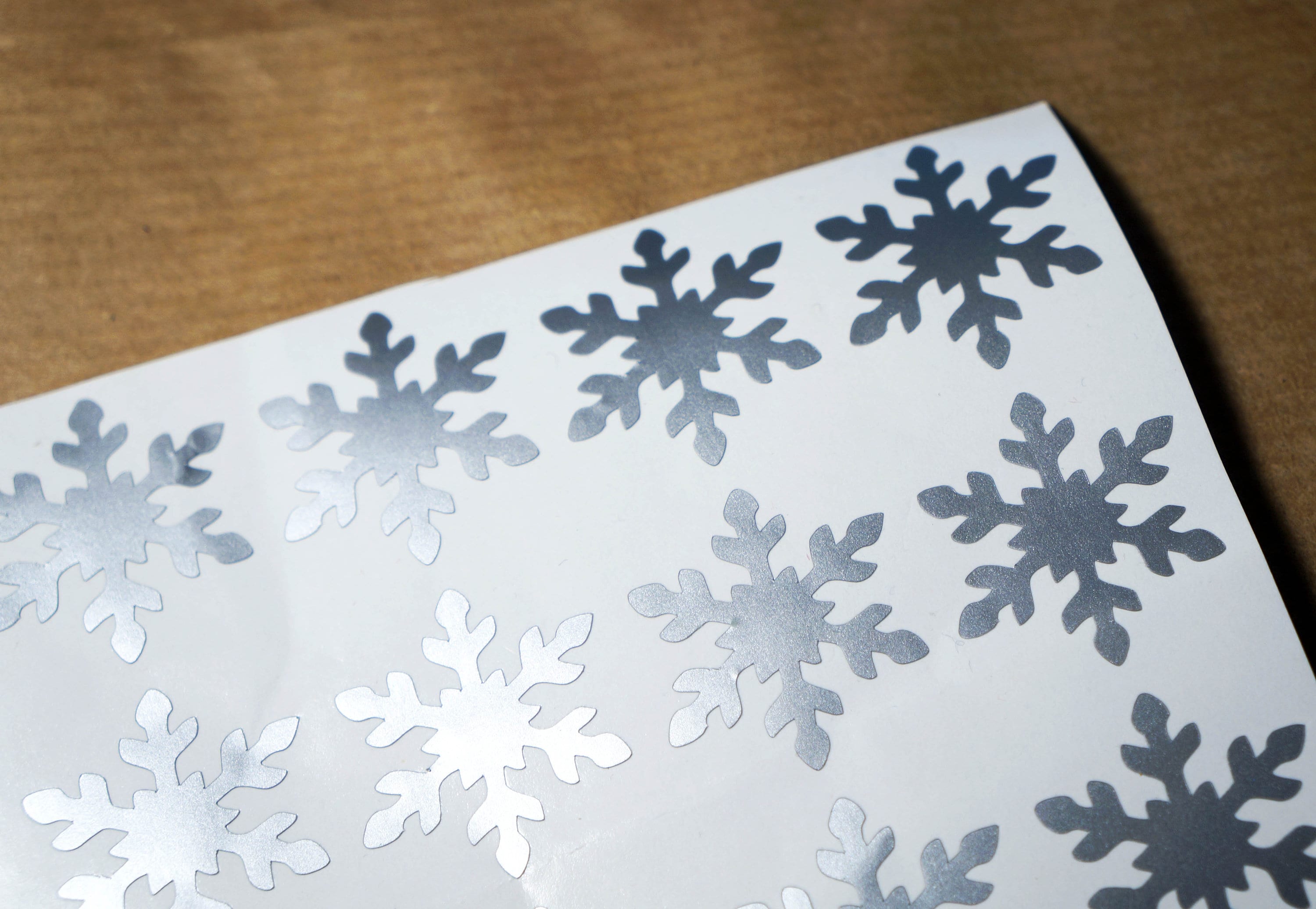 30 Snowflake Stickers Snowflake Decals Gift Wrapping Snow - Etsy