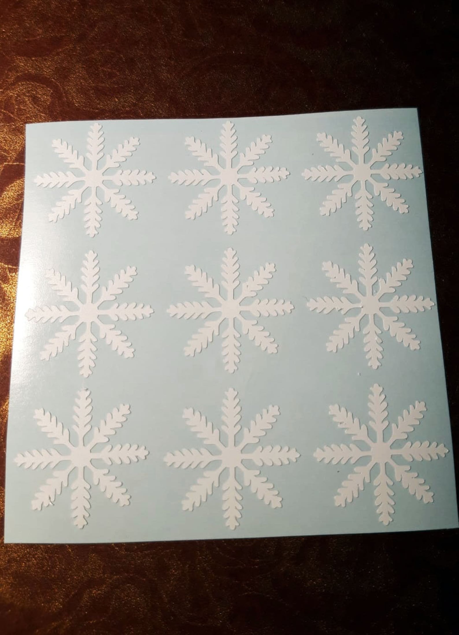 30 Winter Snowflake Stickers Holiday Stickers Christmas - Etsy