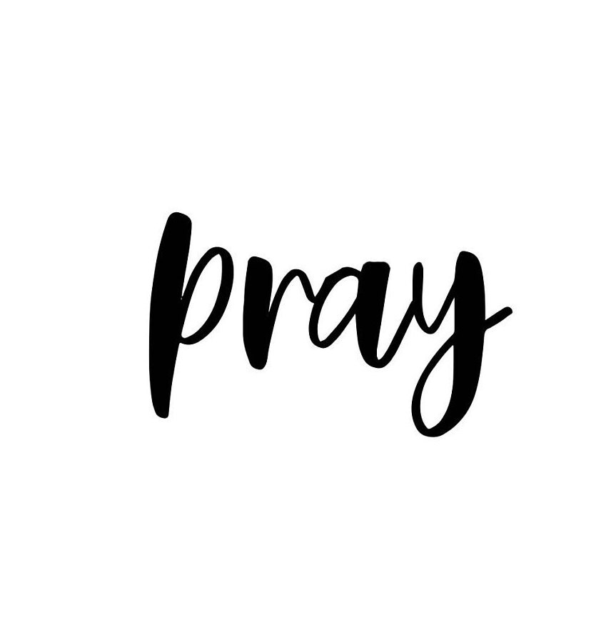 Pray Vinyl Decal, Religious Laptop Decal, Inspirational Religion Decal ...