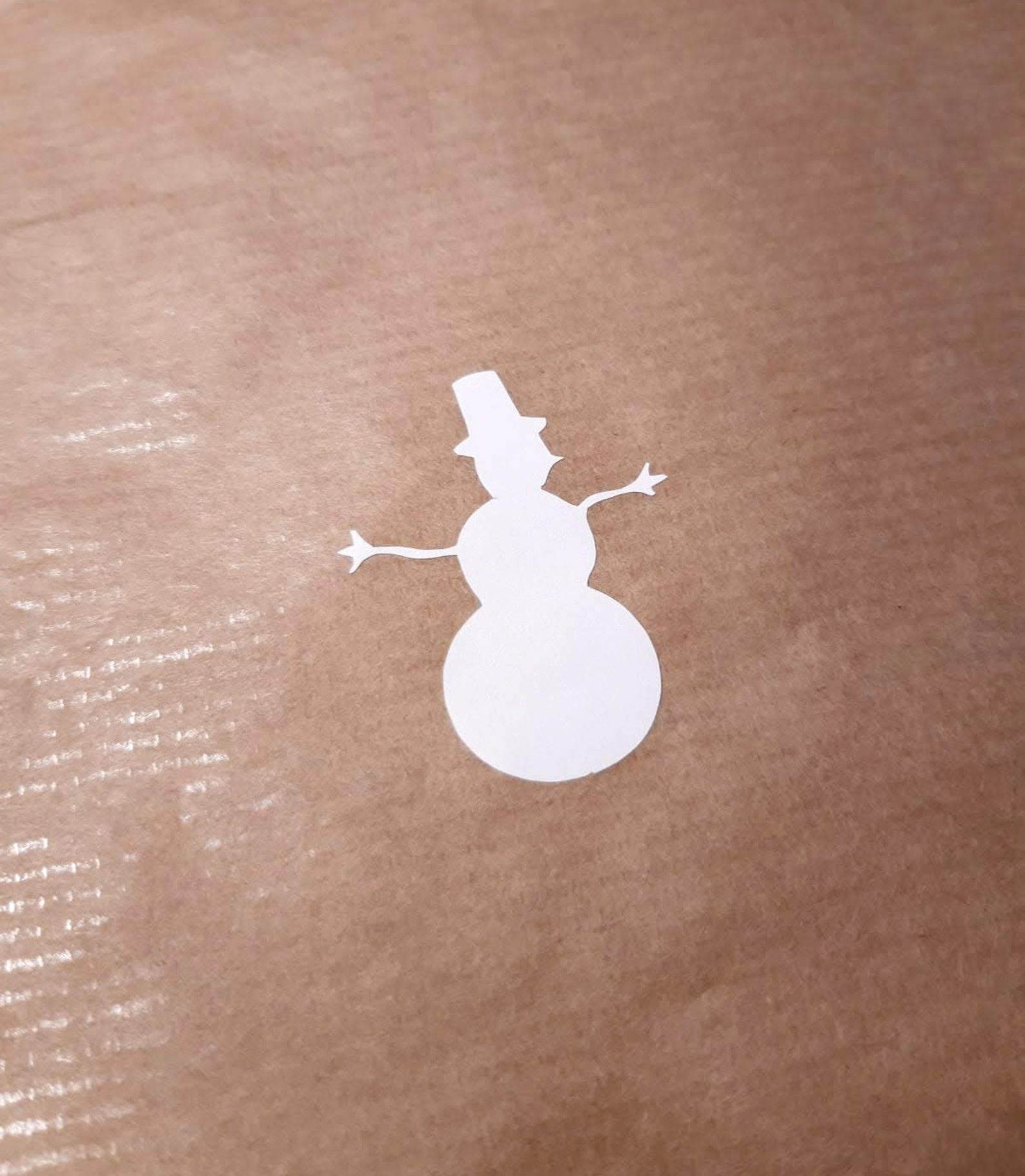30 Snowman Stickers Christmas Window Decal Invitation Seals - Etsy