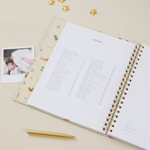 My Baby Book, Baby Memory Book - Sea Friends - Baby Record Book, Folder ...