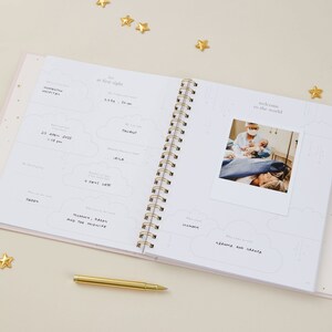 My Baby Book, Baby Memory Book Blush Baby Record Book, Folder, Record ...