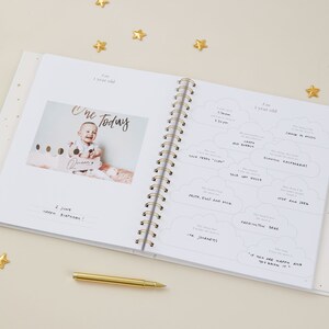 My Baby Book, Baby Memory Book - Pearl - Baby Record Book, Folder ...