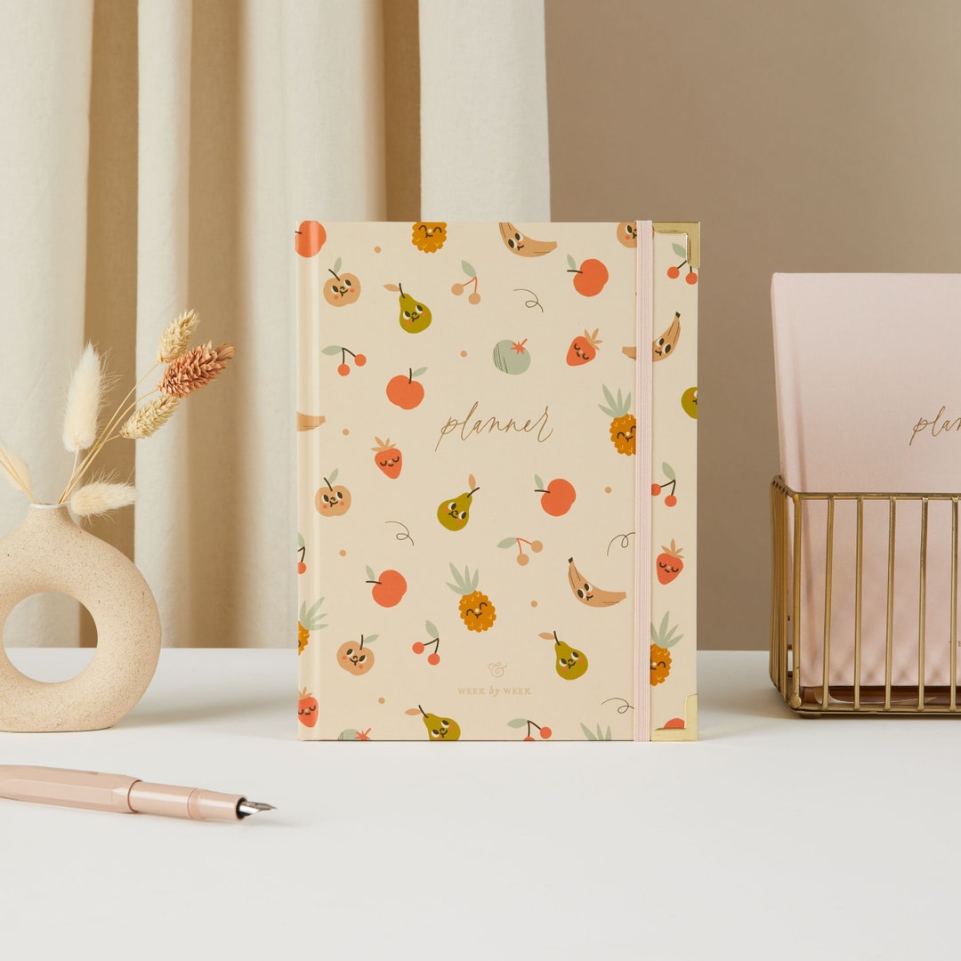 Undated Weekly Planner - Tutti Frutti, Luxury Diary, Organiser, Gift ...