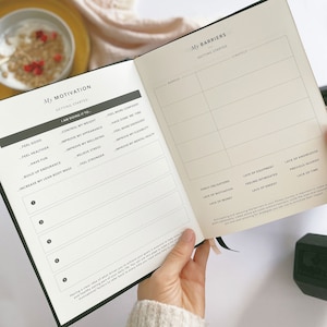 My Daily Fitness Planner - Wellness Journal (blossom) - Luxury Gift for ...