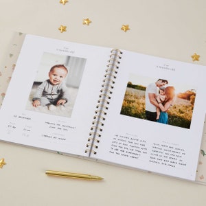 My Baby Book, Baby Memory Book - Sea Friends - Baby Record Book, Folder ...