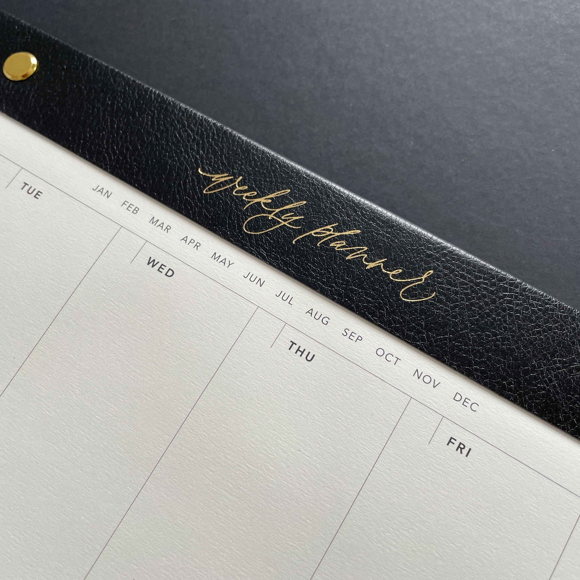 Weekly Planner Desk Planner Habit Tracker Planner Pad - Etsy