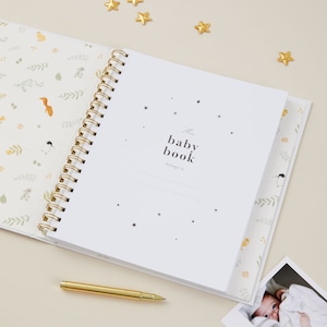 My Baby Book, Baby Memory Book - Animals - Keepsake Memory Book, Folder ...