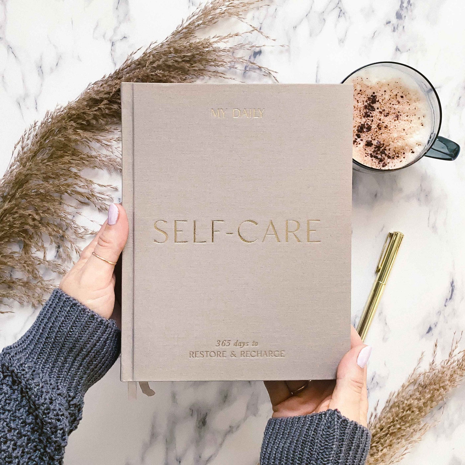 My Daily Self-care Journal Wellness Journal pebble - Etsy UK