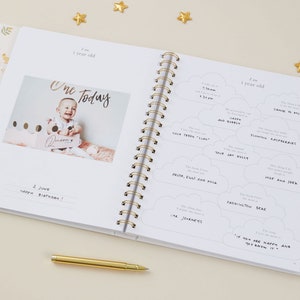 My Baby Book, Baby Memory Book - Animals - Keepsake Memory Book, Folder ...