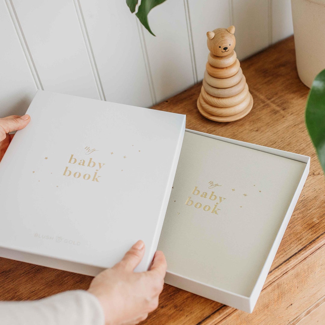 My Baby Book, Baby Memory Book - Pearl - Baby Record Book, Folder ...