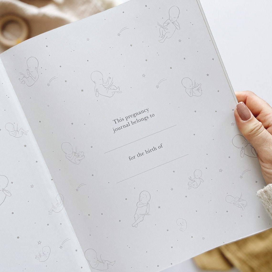 My Pregnancy Journal Expectant Mother Gift Pregnancy Planner - Etsy