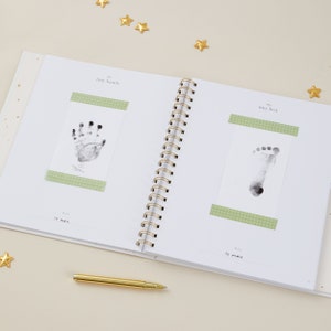 My Baby Book, Baby Memory Book - Safari - Keepsake Memory Book, Folder ...